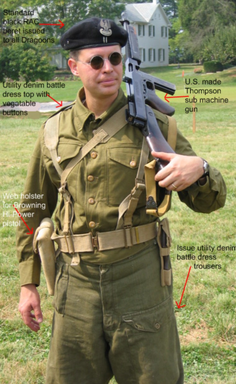 Dragoon Uniforms – Polish 10th Dragoon Regiment, 1st Armoured Division ...